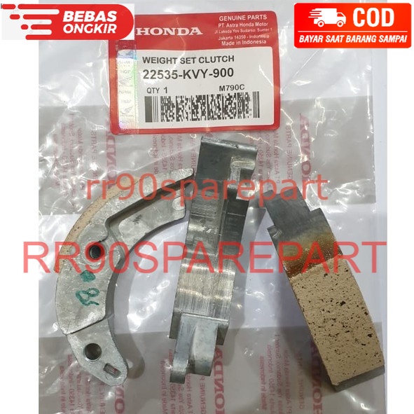 Jual Kampas Ganda Otomatis Beat Lama Karburator Original 22535-Kvy-900 ...