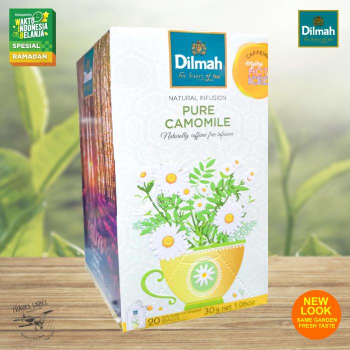 Jual Dilmah Tea Pure Camomile Natural Infusion 20 Bags Teh Dilmah ...