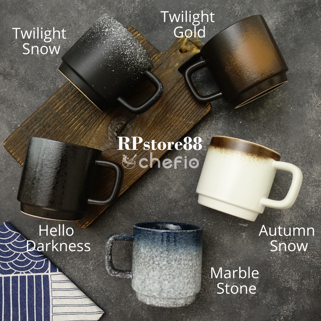 Jual Cangkir Kopi Keramik Rustic Chefio Mug Gelas Teh Ocha Jepang ...