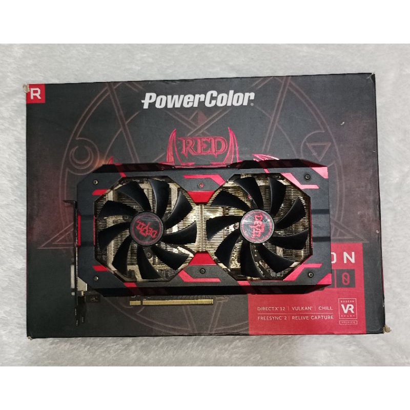 Jual VGA SECOND POWER COLOR RED DEVIL RX 580 8 GB | Shopee Indonesia