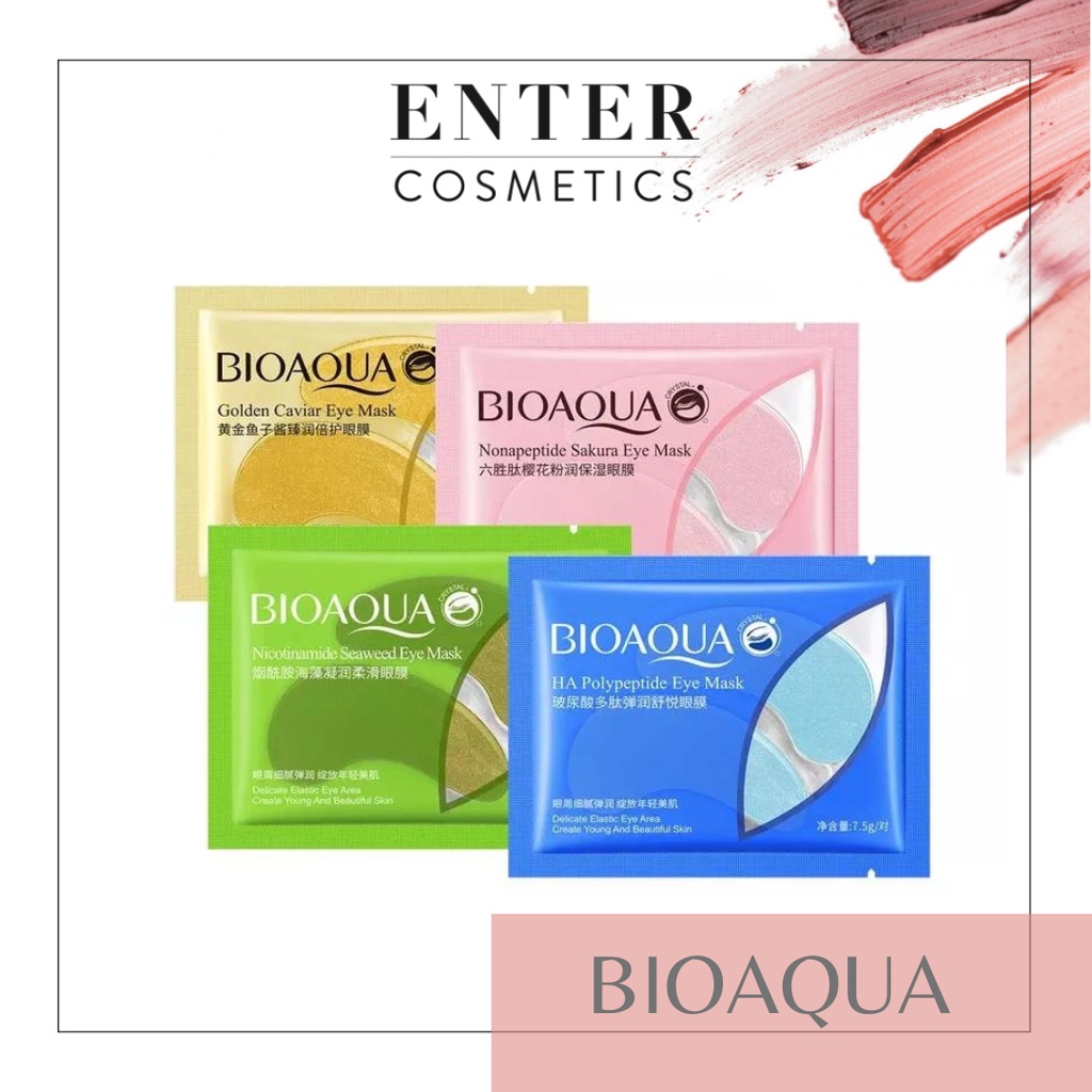 Jual BIOAQUA Eye Mask Moisturizing | Bioaqua Masker Mata 7.5gBPOM ...