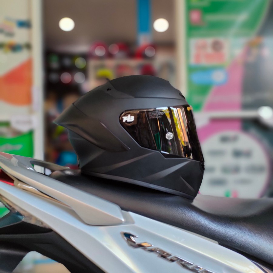 Jual KYT TT Course Black Matt visor DARKSMOKE spoiler 3D NZ | Shopee ...