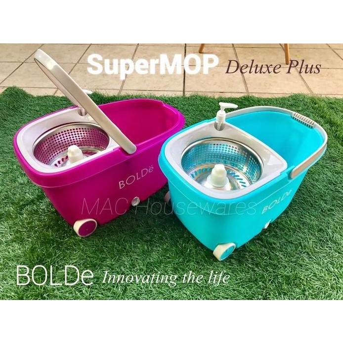 Jual BOLDe Super Mop Deluxe+ Alat Pel Original BOLDe (ada 2 kain pel ...