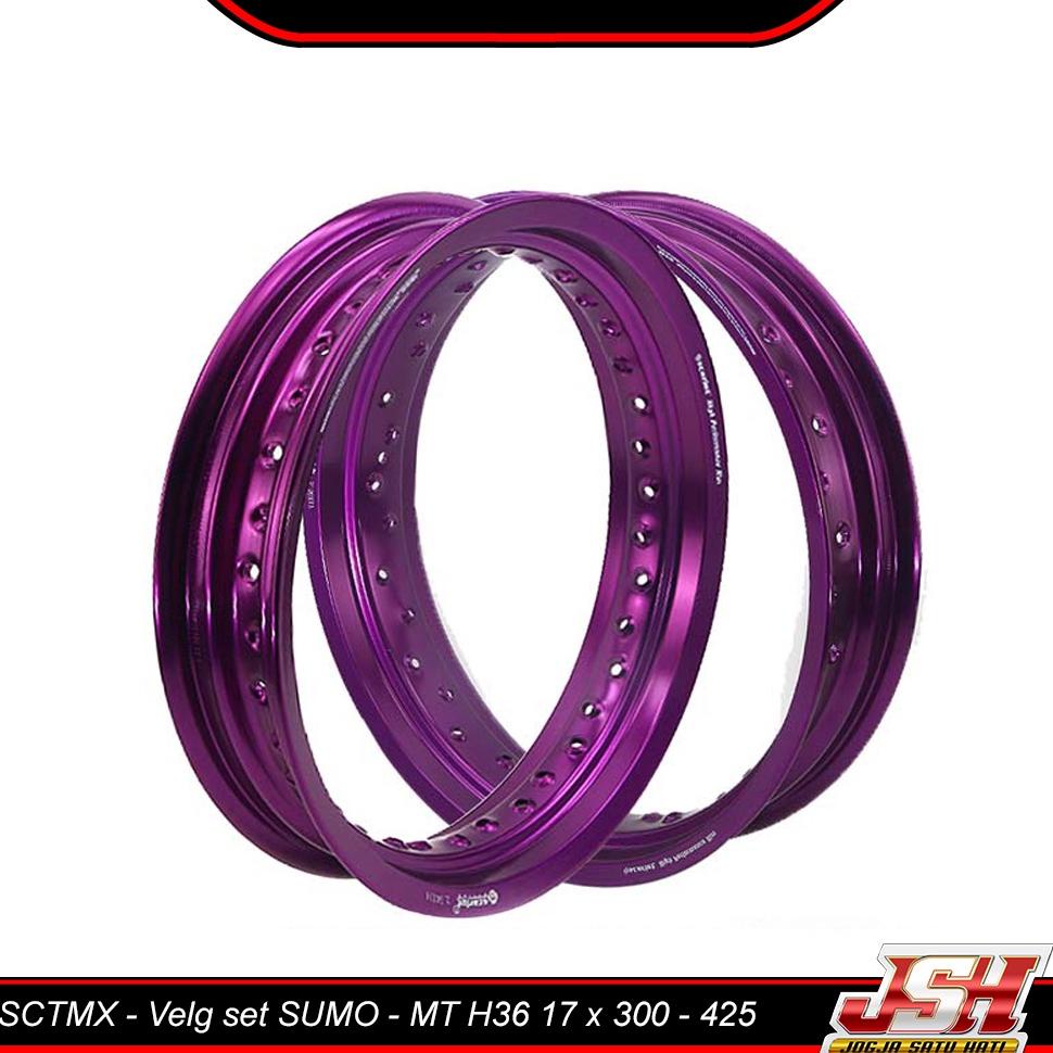 Jual Velg Motor Pelk Pelek Set Scarlet 17 300 425 Hole 36 Lingkaran ...