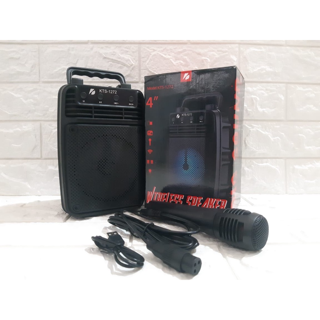 Jual SPEAKER BLUETOOTH KTS 1272 + MIC | Shopee Indonesia
