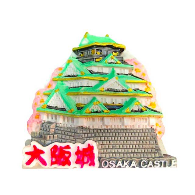 Jual Souvenir osaka castle magnet kastil osaka jepang magnet jepang ...