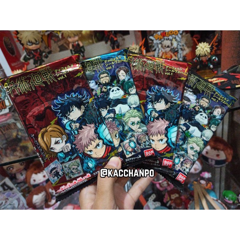 Jual Trading Wafer Card Jujutsu Kaisen JJK / Bandai Photocard Sticker ...