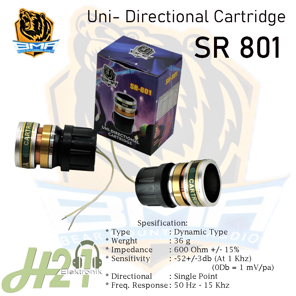 Jual Spool Microphone BMA SR 801 / Spul / Spull / Cartridge Mic | Shopee Indonesia