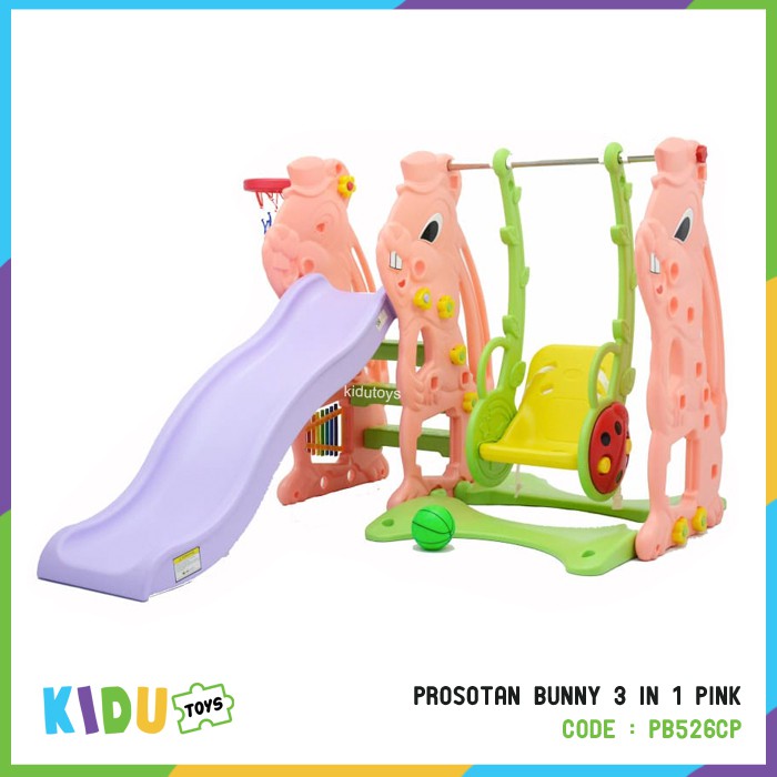 Jual Mainan Prosotan Anak Prosotan Bunny 3 in 1 Kidu Toys | Shopee ...