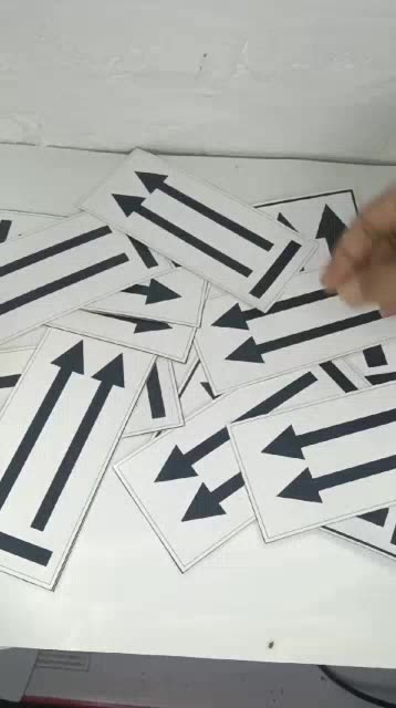 Jual STIKER B3 SAFETY SIGN RAMBU TANDA PANAH TPS LB3 | Shopee Indonesia