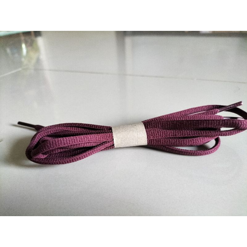 Jual SHOE LACE TALI SEPATU BULAT OVAL TEBAL 100CM MERAH HIJAU BIRU UNGU ...