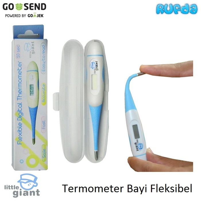 Jual Little Giant Flexible Digital Thermometer Termometer Bayi | Shopee Indonesia
