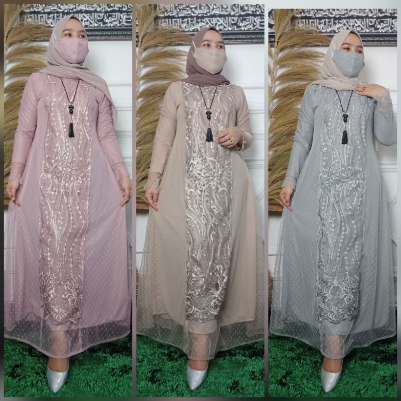 Jual GAMIS WANITA MUSLIM MIMIL COLLECTION GAMIS FASHION GAMIS MODREN GAMIS KEKINIAN | Shopee ...
