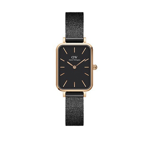 Jual Daniel Wellington Quadro 20X26 Pressed Ashfield RG Black ...