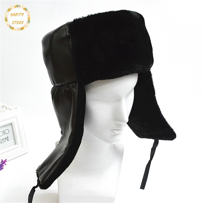 Jual New Topi winter hangat rusia ushanka masker hat bomber bulu ...