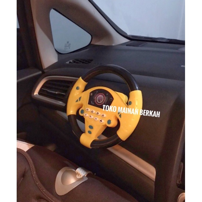 Jual STEERING WHEEL ANAK DI MOBIL MAINAN SETIR SETIRAN MOBIL | MAINAN ...
