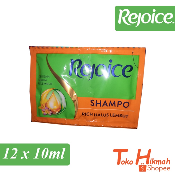 Jual Rejoice Shampo Sachet (1 Renceng Isi 24 sch) | Shopee Indonesia