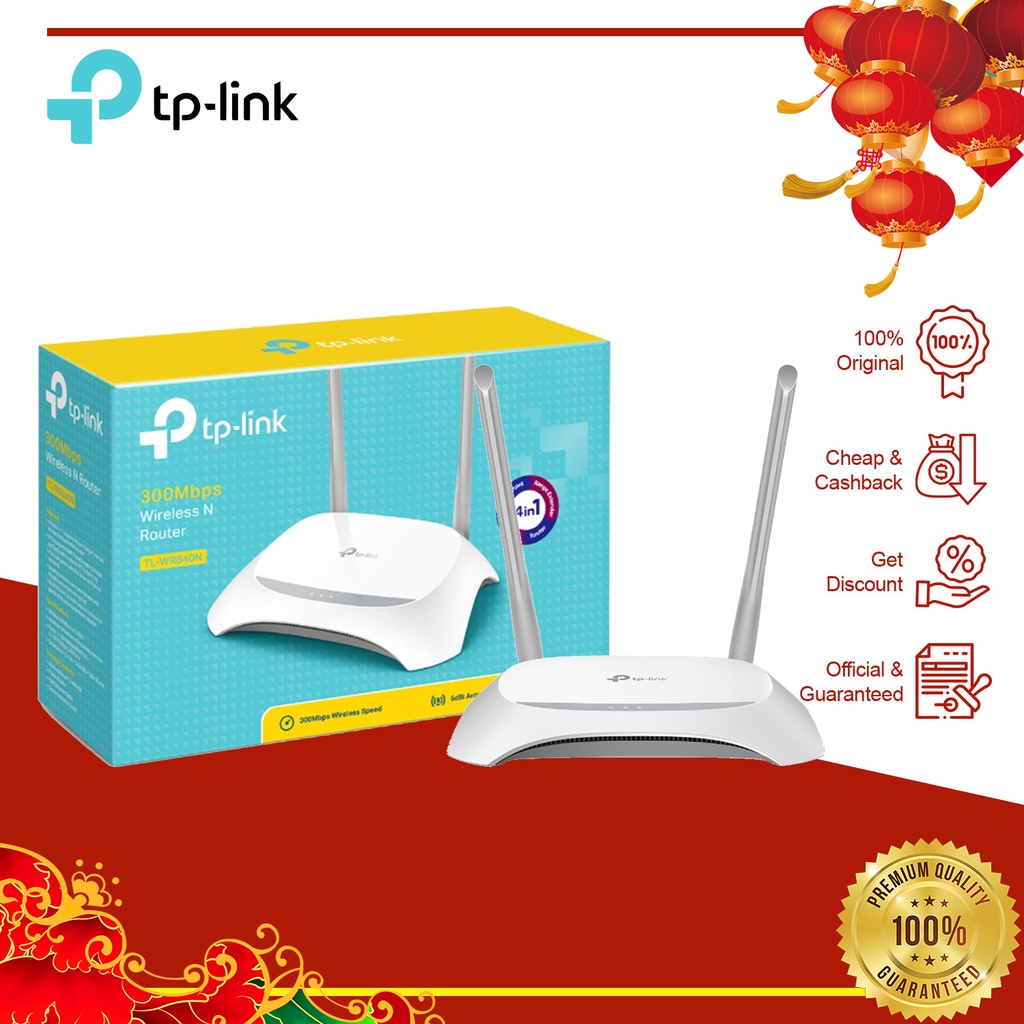 Jual Tp Link TL WR840N Wireless Router WIFI Router Tp Link 300mbps Router Wireless N300 Tenda ...