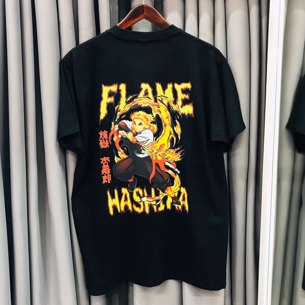 Jual Tshirt Rengoku Flame Hashira Anime Manga Demon Slayer | Shopee ...