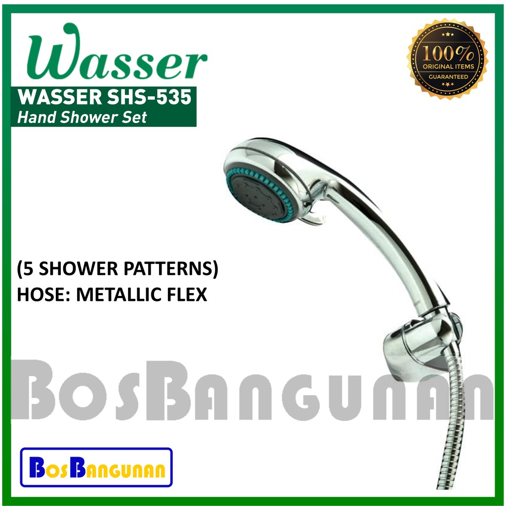 Jual Hand Shower WASSER SHS-535 / Shower Set WASSER SHS535 / Shower ...