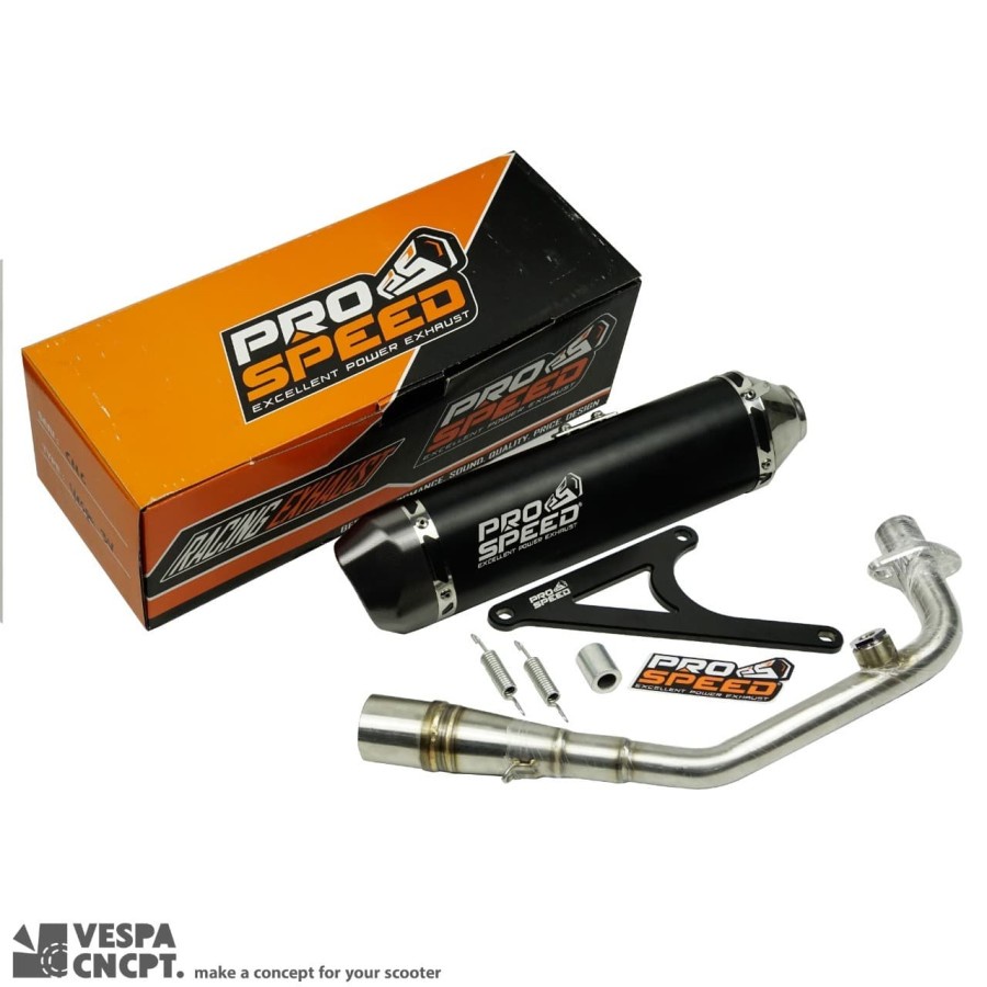 Jual Prospeed Exhaust / Knalpot Cnc Vespa Sprint Primavera Lx S Gts ...