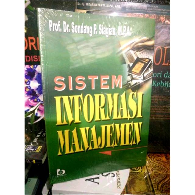 Jual Buku SISTEM INFORMASI MANAJEMEN (Sondang P.Siagian) | Shopee Indonesia