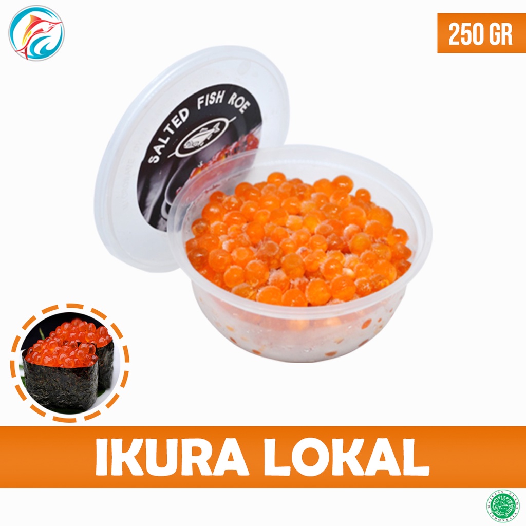 Jual Ikura Lokal Telur Ikan Salmon 250gram | Shopee Indonesia