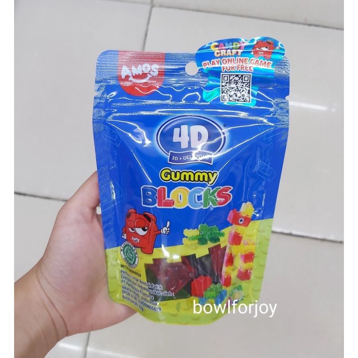 Jual 4D GUMMY BLOCKS CANDY | Shopee Indonesia