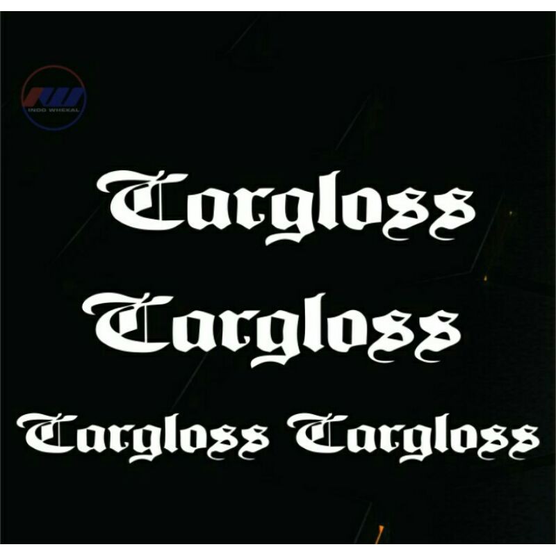 Jual STIKER CUTTING STICKER CARGLOSS | Shopee Indonesia