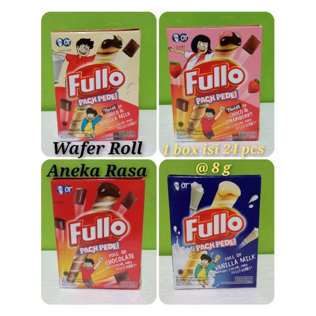 Jual Fullo wafer roll box - 8 g x 24 pcs | Shopee Indonesia