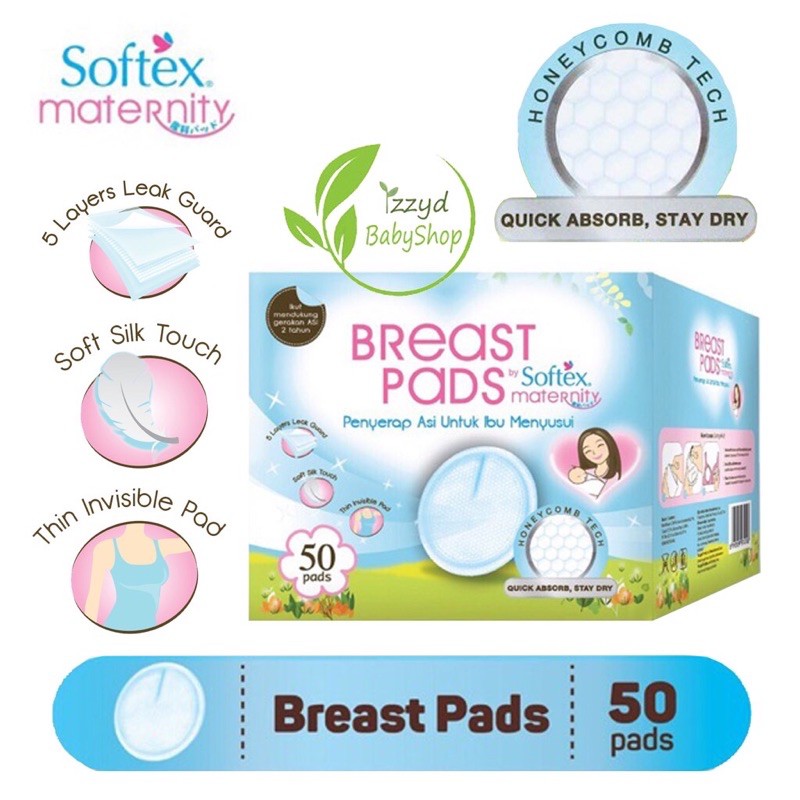 Jual Softex Maternity Breast Pads 50 pcs | Shopee Indonesia