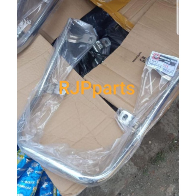 Jual begel belakang behel jok fiz r vega lama chrome | Shopee Indonesia