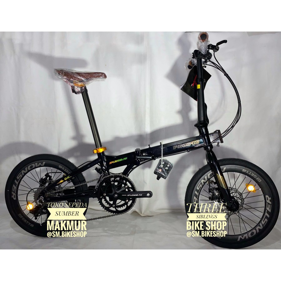Jual SEPEDA LIPAT PACIFIC SPLENDID AX 20 INCH, HYDRAULIC,18 SPEED ...