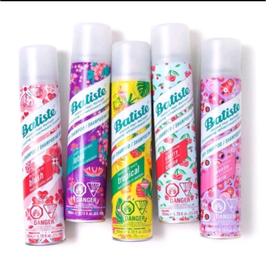 Jual BATISTE Dry Shampoo 200 ml | Shopee Indonesia