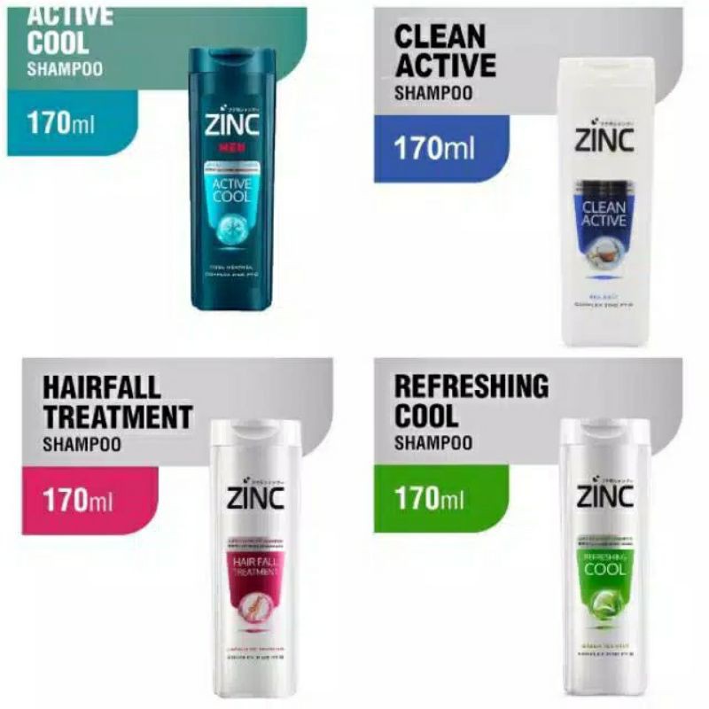 Jual Zinc Shampoo Botol 170 Ml | Shopee Indonesia