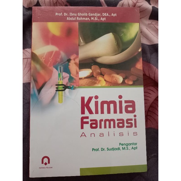 Jual BUKU KIMIA FARMASI ANALISIS IBNU GHOLIB | Shopee Indonesia