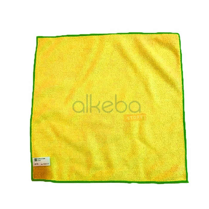 Jual diversey taski mymicro cloth yellow / Lap microfiber kuning 40 x ...