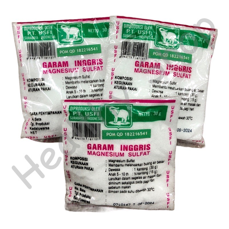 Jual Garam Inggris ( Magnesium Sulfat ) | Shopee Indonesia