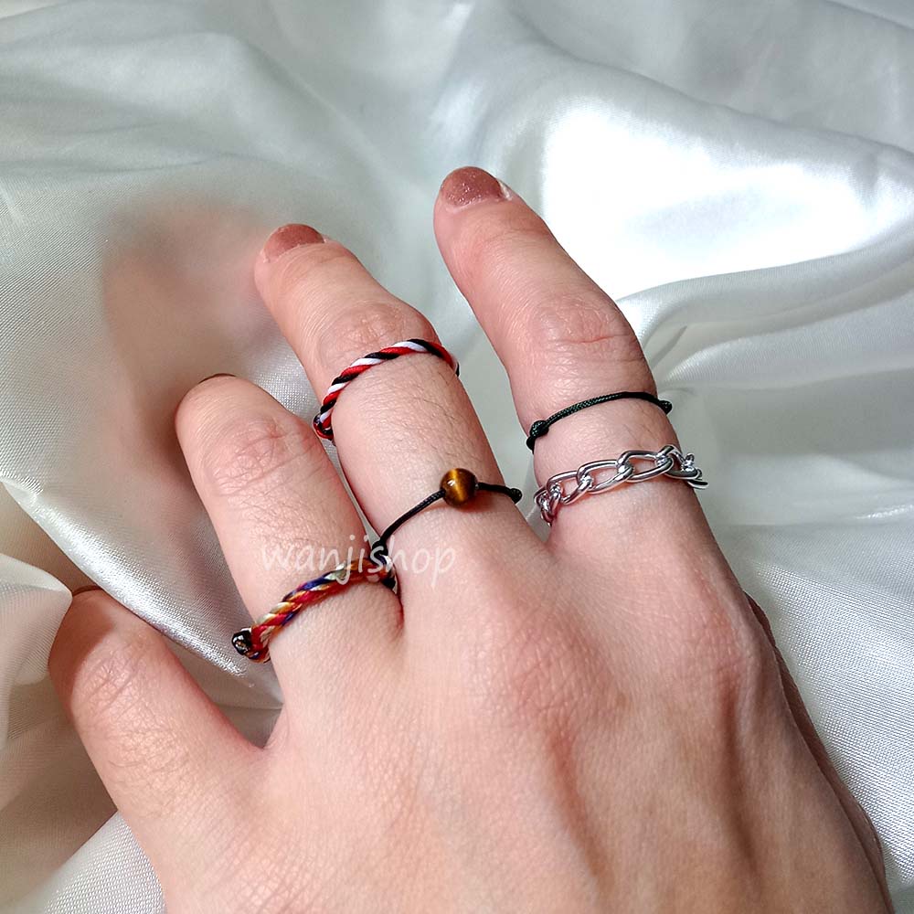 Jual CINCIN Tridatu Bali Benang Super Tipis Cute Simple Tiny Korea ...