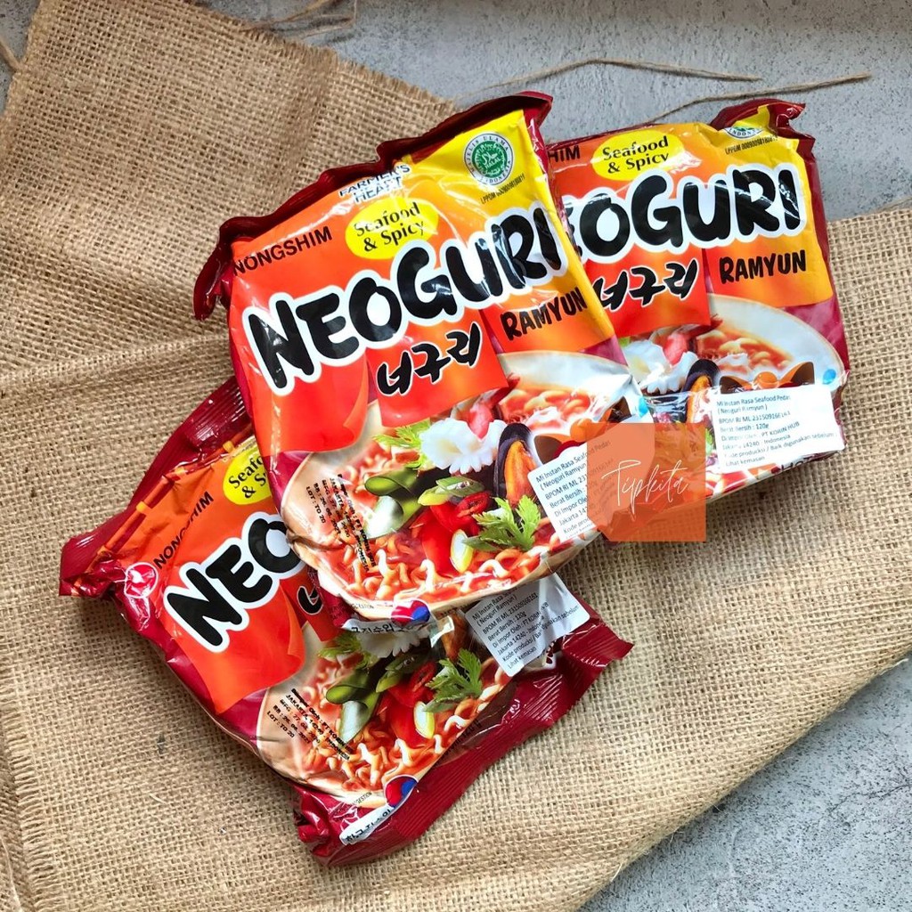 Jual Nongshim Neoguri Ramyun Korea Seafood Spicy Film Parasite ...