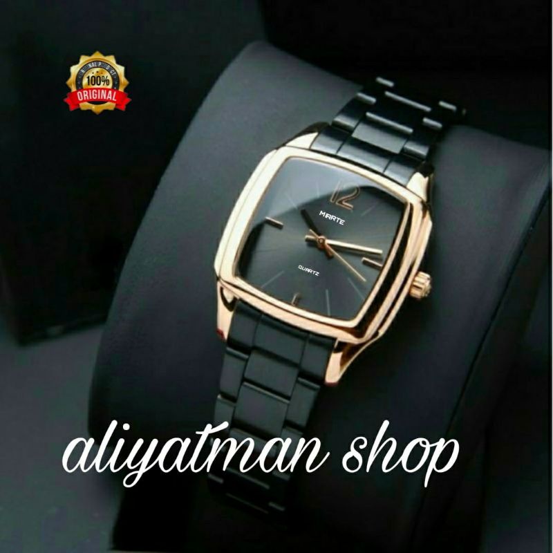 Jual Jam tangan fashion wanita mirete original rantai stainlis stel ...