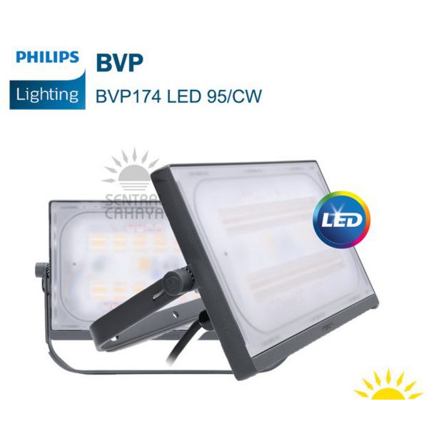 Jual Lampu sorot / flood light bvp174 100w philips | Shopee Indonesia