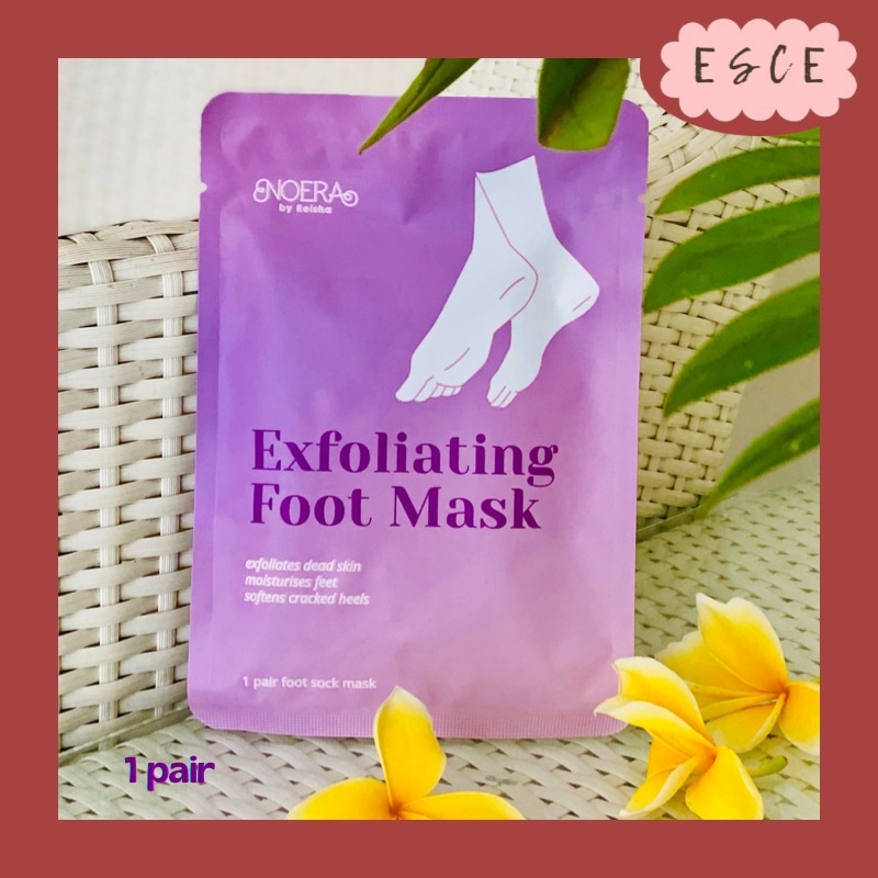 Jual ESCE NOERA EXFOLIATING FOOT MASK MASKER KAKI PECAH PECAH KAPALAN ...