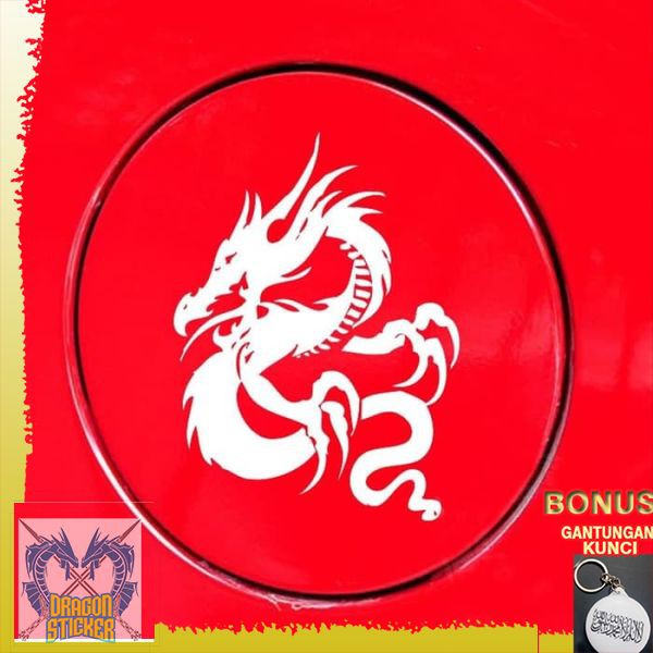 Jual TERMURAH sticker stiker dargon naga fuel tangki mobil laptop motor ...