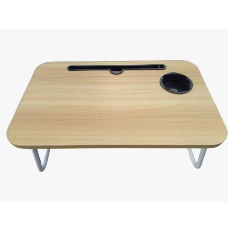 Jual meja kayu lipat laptop notebook portable | Shopee Indonesia