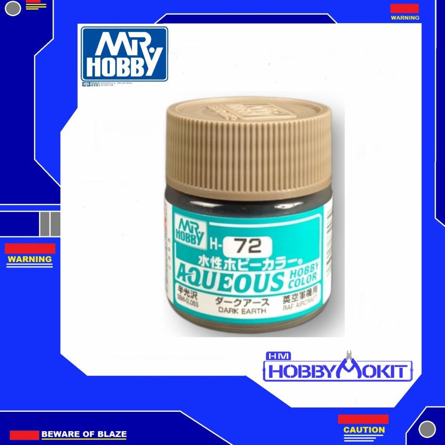 Jual H72 DARK EARTH - AQUEOUS - MR HOBBY GSI CREOS | Shopee Indonesia
