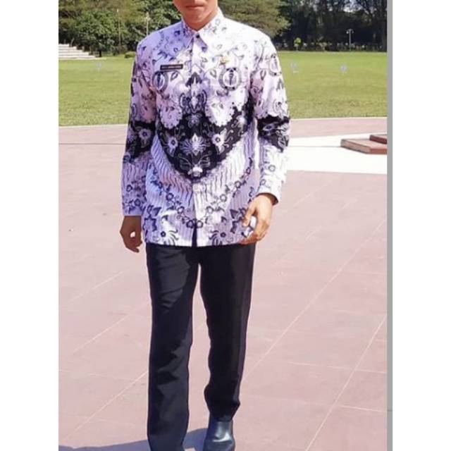Jual Seragam batik pgri pria / batik pgri / seragam pgri pria | Shopee Indonesia