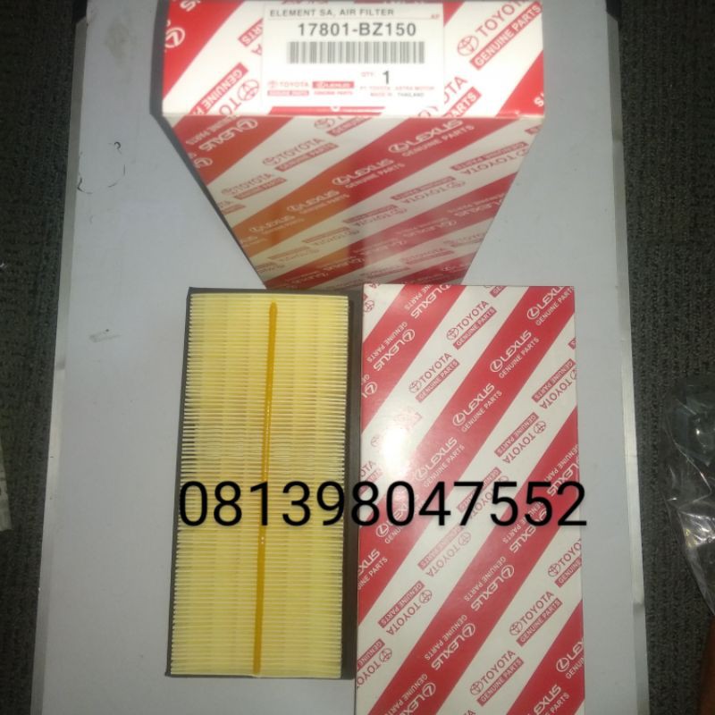 Jual saringan udara air filter Toyota grand new Avanza dual VVT-i Xenia ...