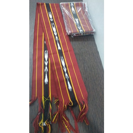 Jual Selendang Tenun Ikat Maluku Motif Cengkeh & Pala | Shopee Indonesia