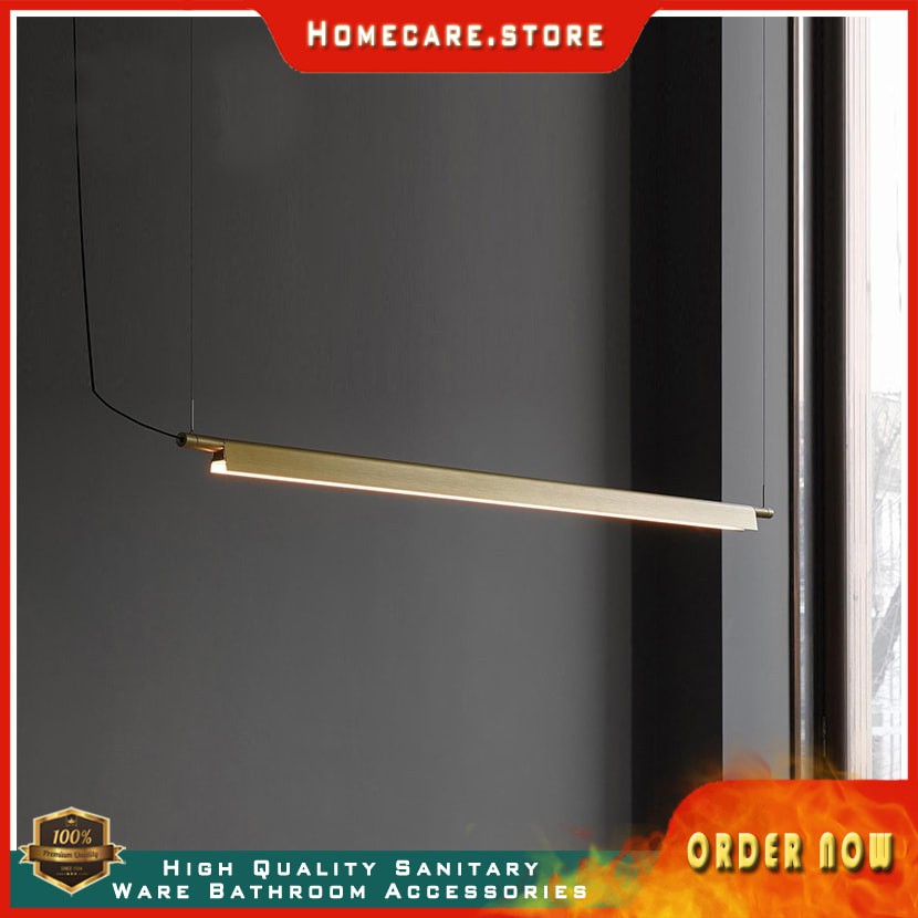 Jual linear LED pendant lamp light designer suspension hanging cord ...